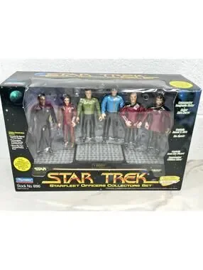 Toys | Star Trek Starfleet Officers Collectors Set Collectors Ed Low ...